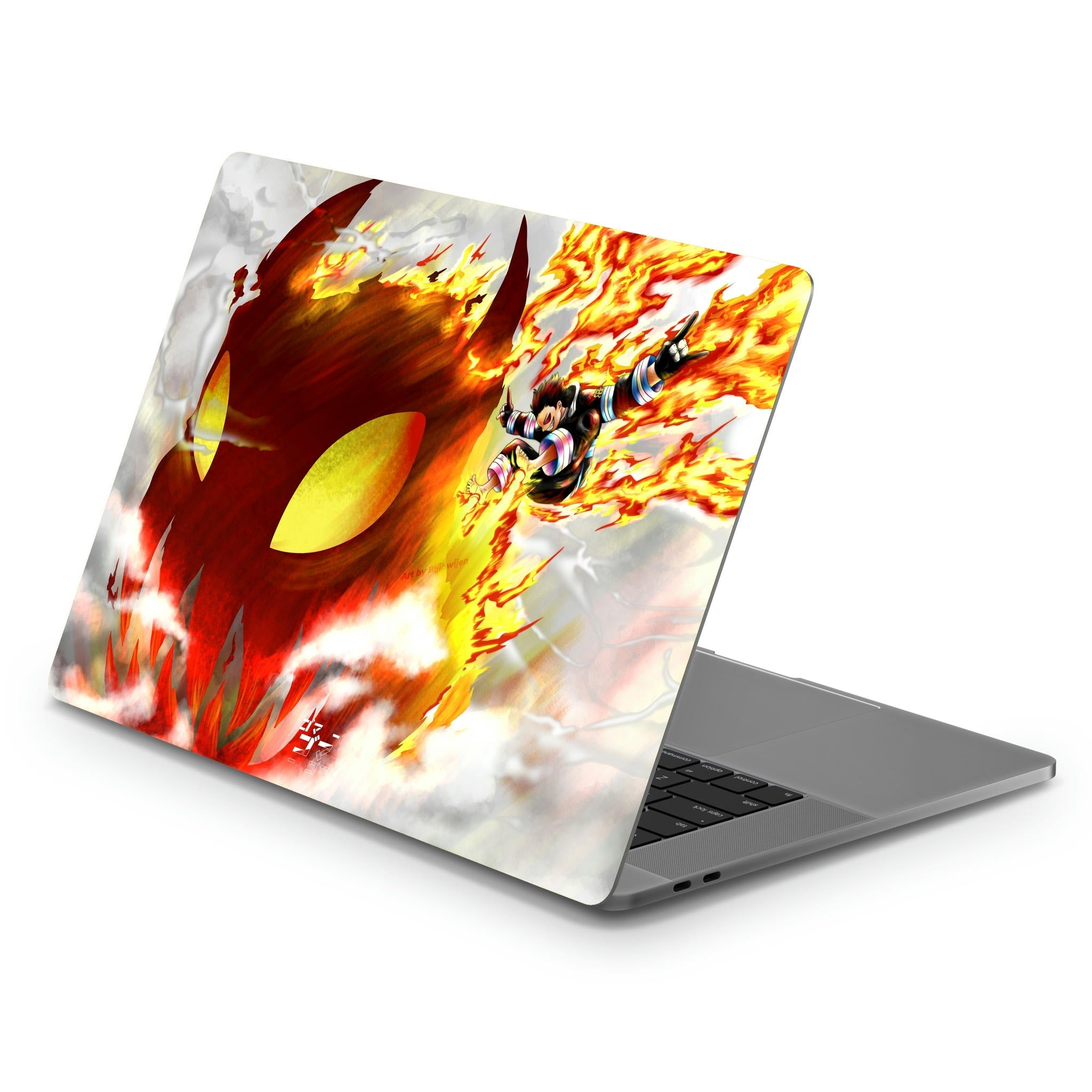Fire Force Shinra Kusakabe Macbook Skin