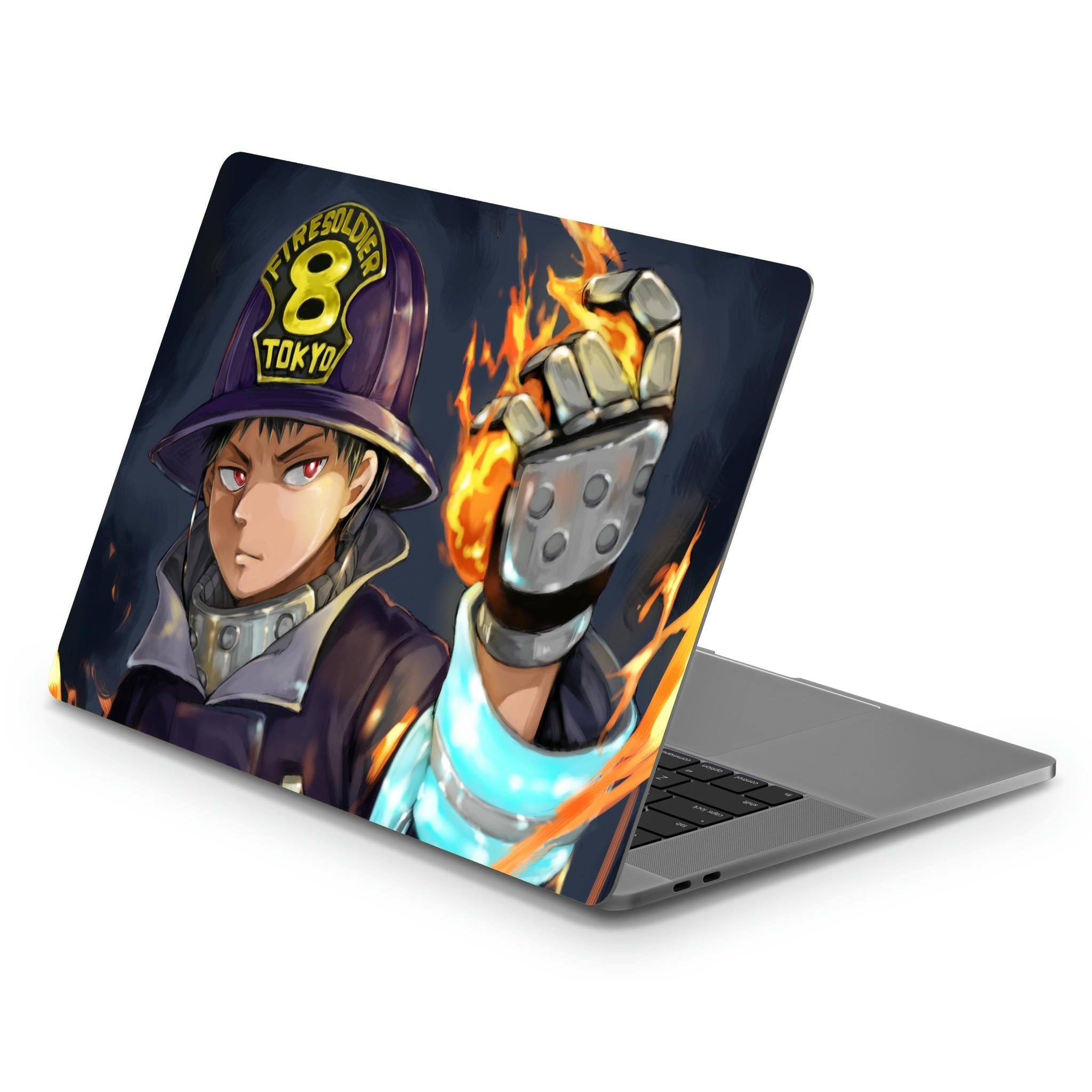 Fire Force Shinra Kusakabe Macbook Skin