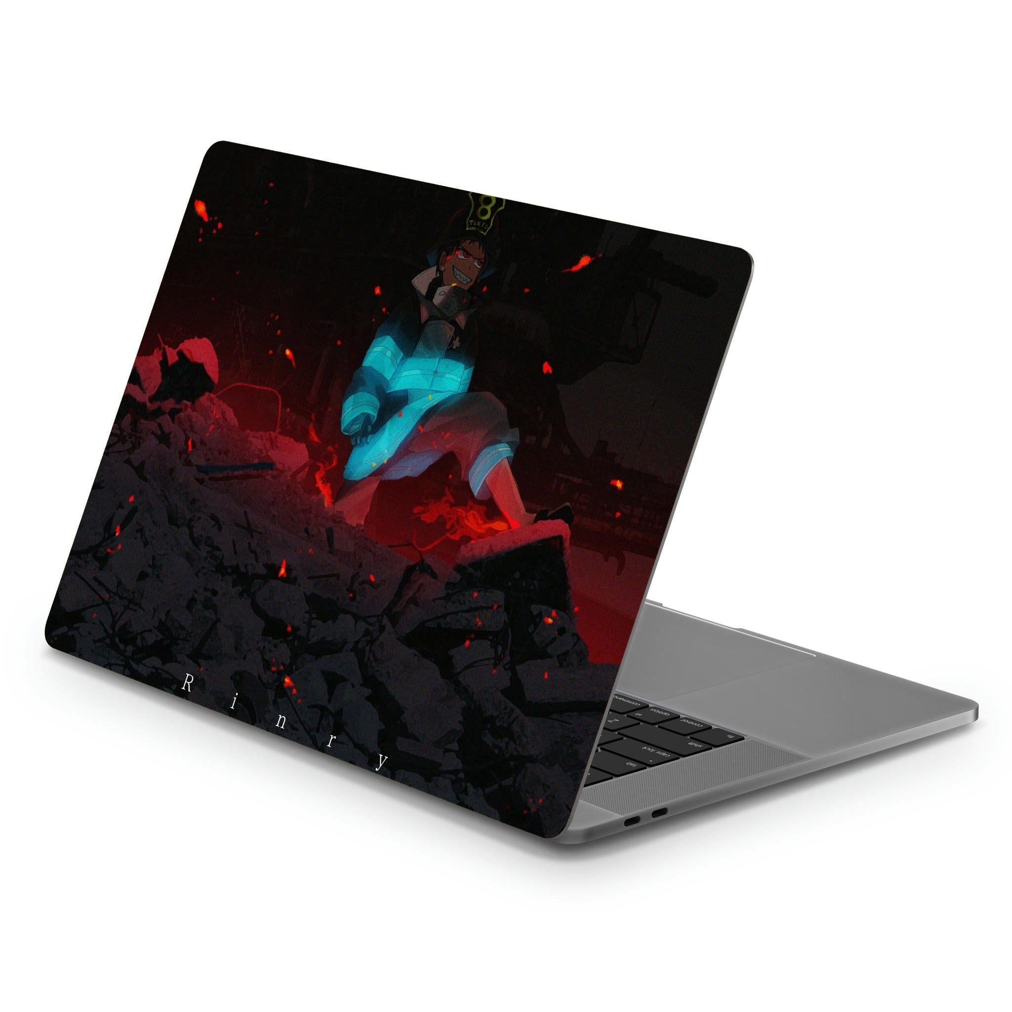 Fire Force Shinra Kusakabe Macbook Skin
