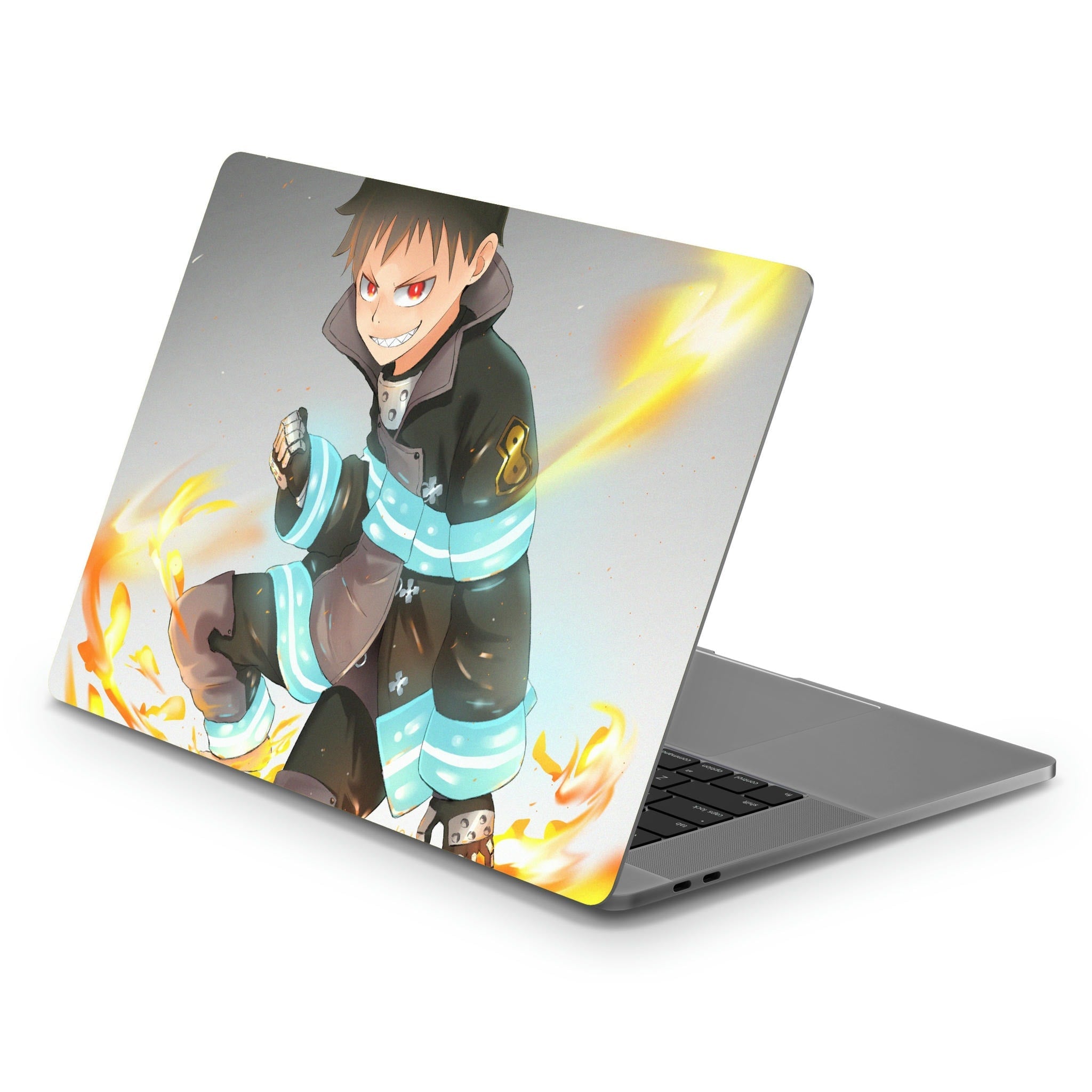 Fire Force Shinra Kusakabe Macbook Skin