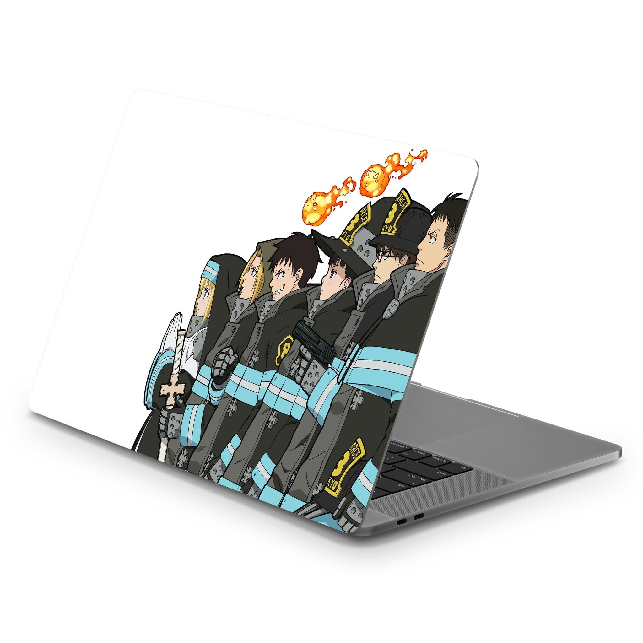 Fire Force Shinra Kusakabe, Iris, Arthur Boyle, Maki Oze, Akitaru Oubi