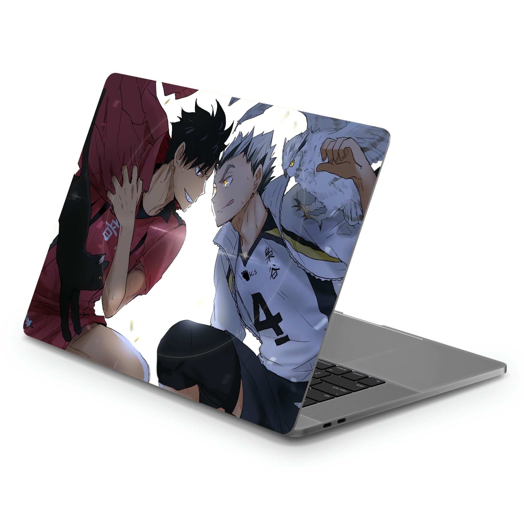 Fukurodani Academy vs Nekoma High School Macbook Skin