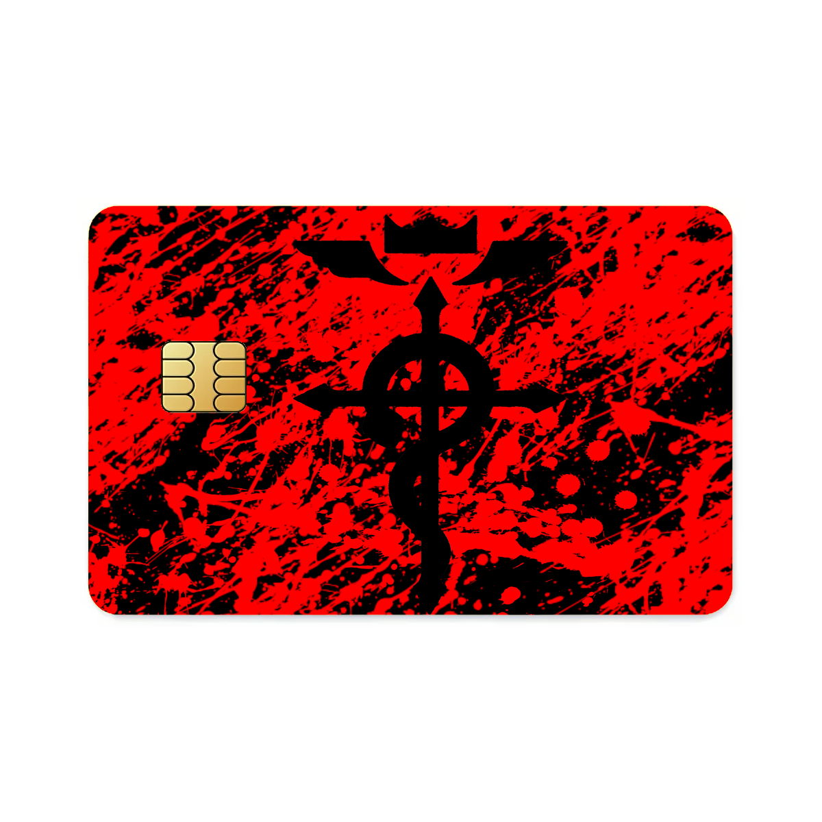 Full Metal Bleed Credit Card Skins (4-in-1 Pack)