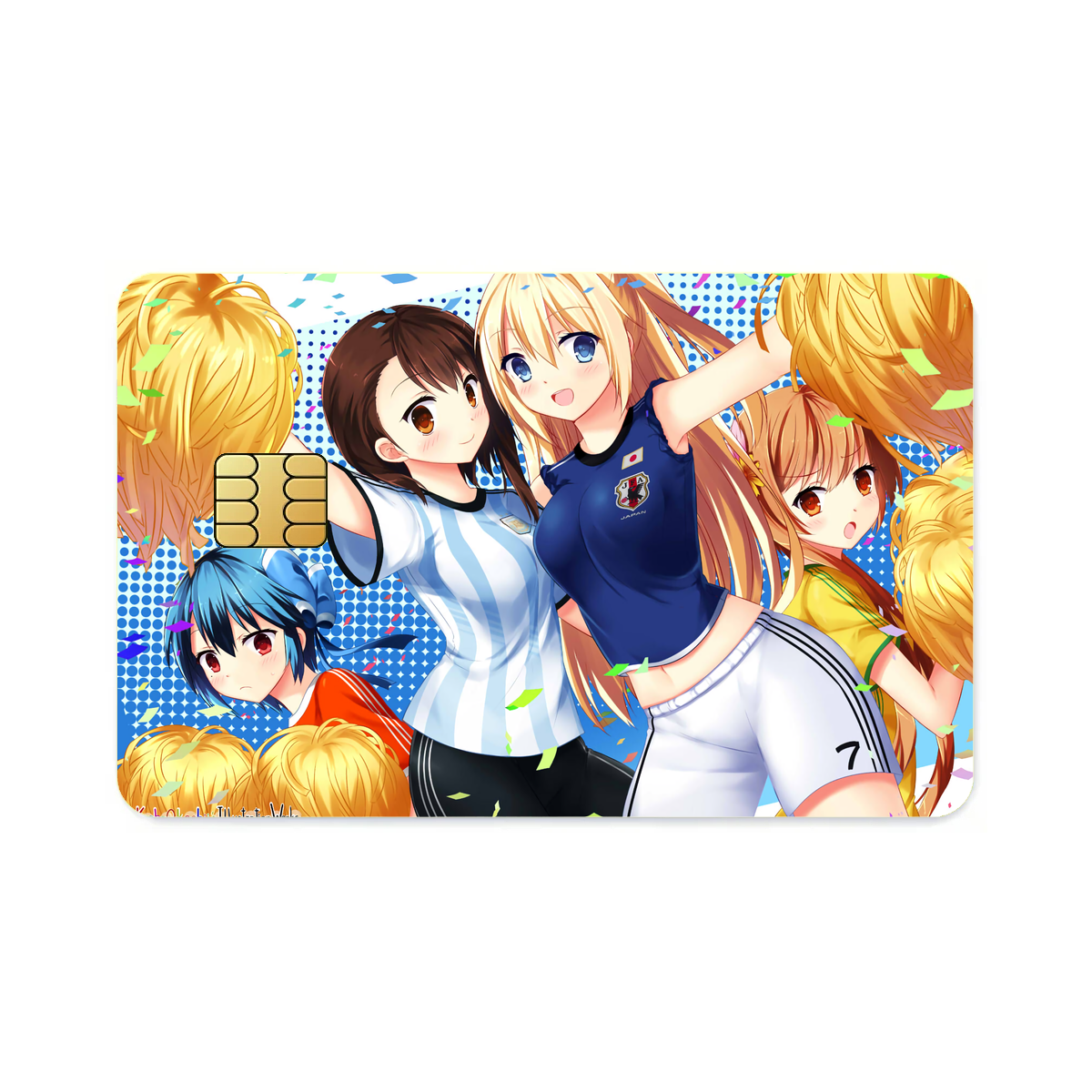 GO GO JAPAN Credit Card Skins (4-in-1 Pack)