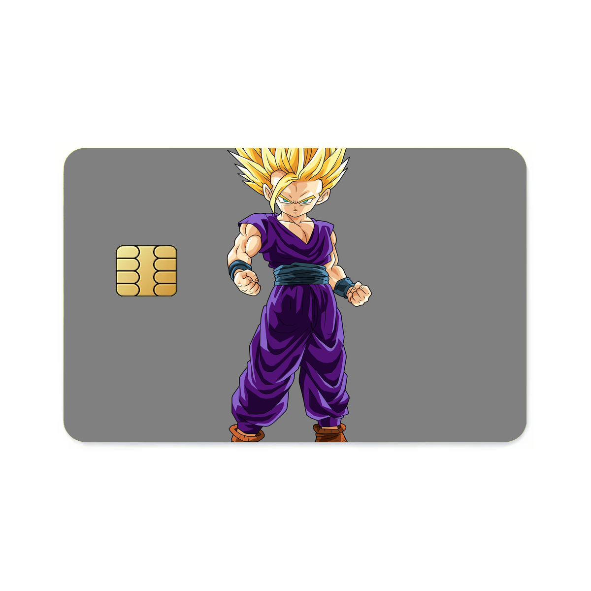 Gohan SSJ2 Credit Card Skins (4-in-1 Pack)