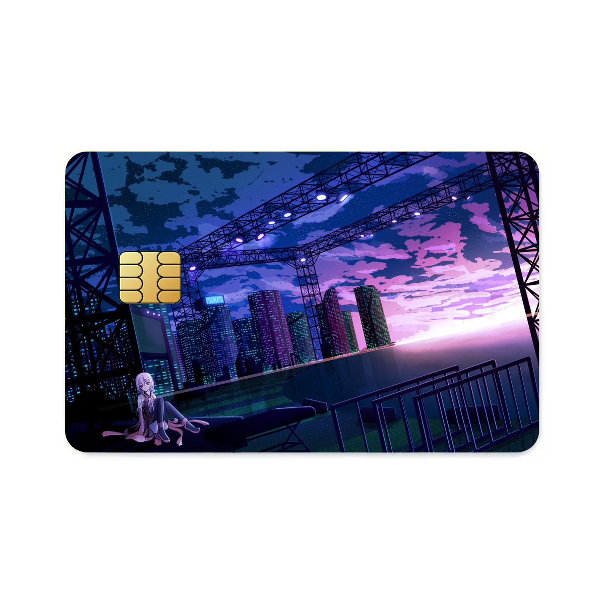 Guilty Crown Inori Yuzuriha Credit Card Skins (4-in-1 Pack)
