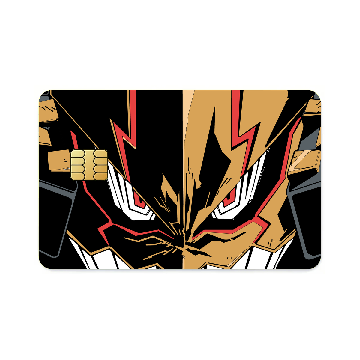 Gurren Lagann Kittan Bachika Credit Card Skins (4-in-1 Pack)