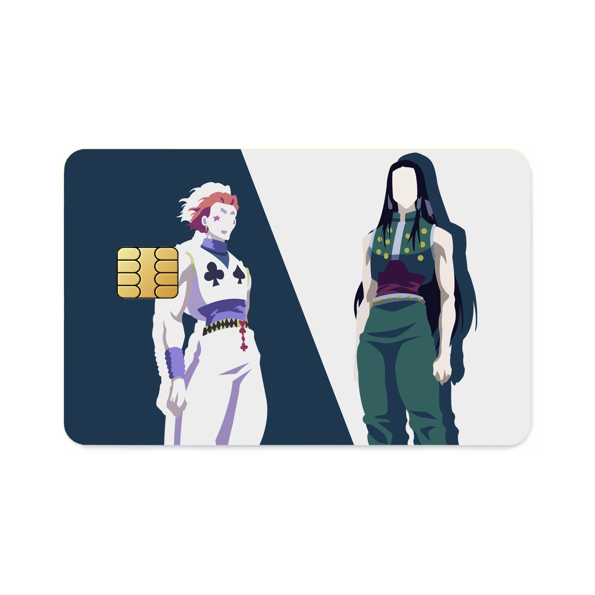 Hunter x Hunter Illumi Zoldyck Credit Card Skins (4-in-1 Pack)