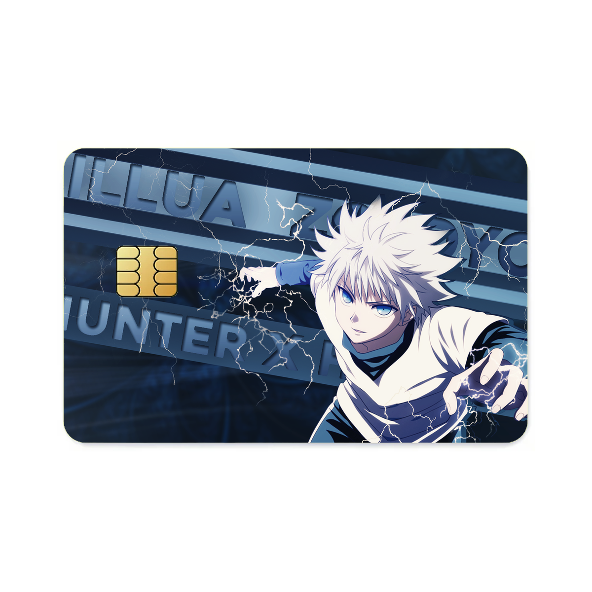 Hunter x Hunter Killua Zoldyck Credit Card Skins (4-in-1 Pack)