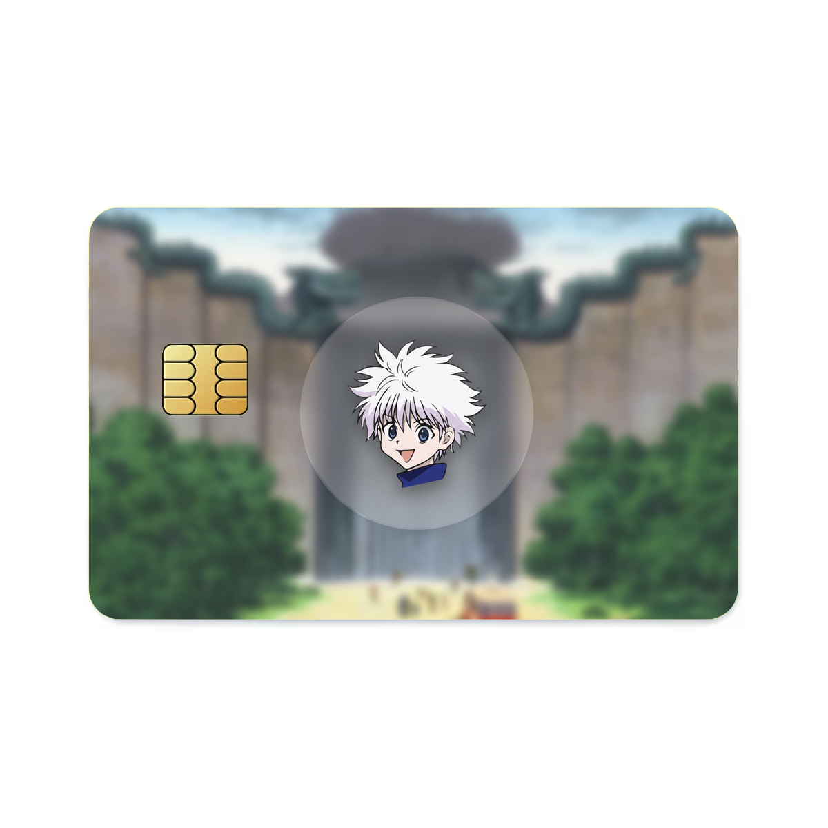 Hunter x Hunter Killua Zoldyck Credit Card Skins (4-in-1 Pack)