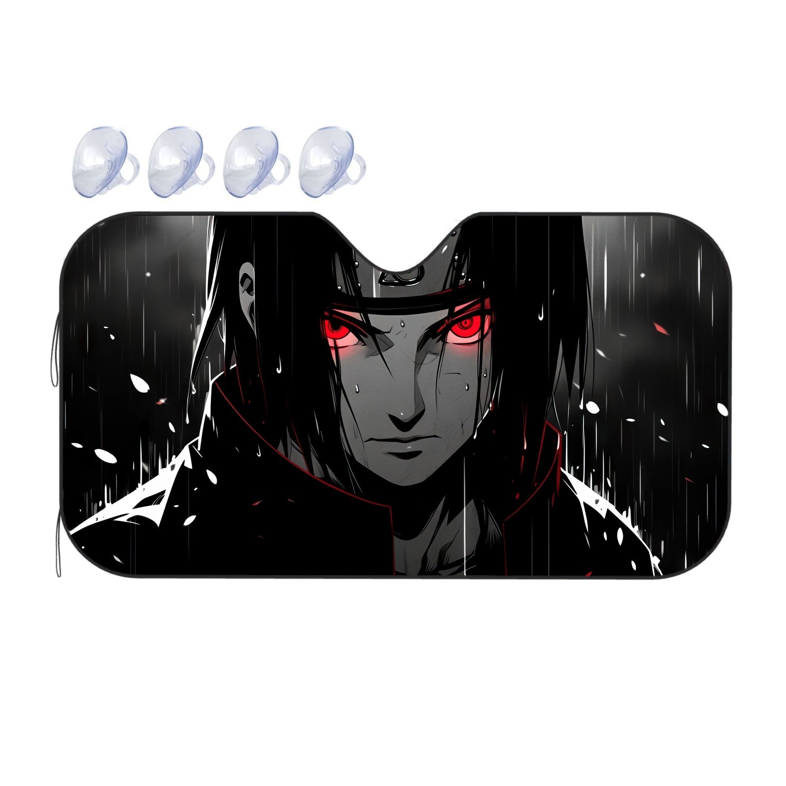 Itachi Uchiha Manga Style Car Sunshade