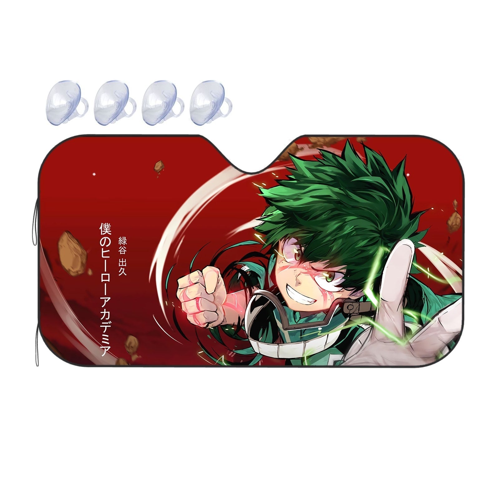Izuku Midoriya (Boku no Hero Academia) Car Sunshade