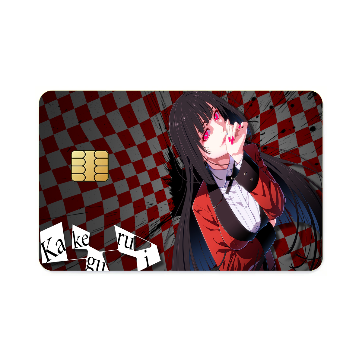 Jabami yumeko wallpaper Credit Card Skins (4-in-1 Pack)
