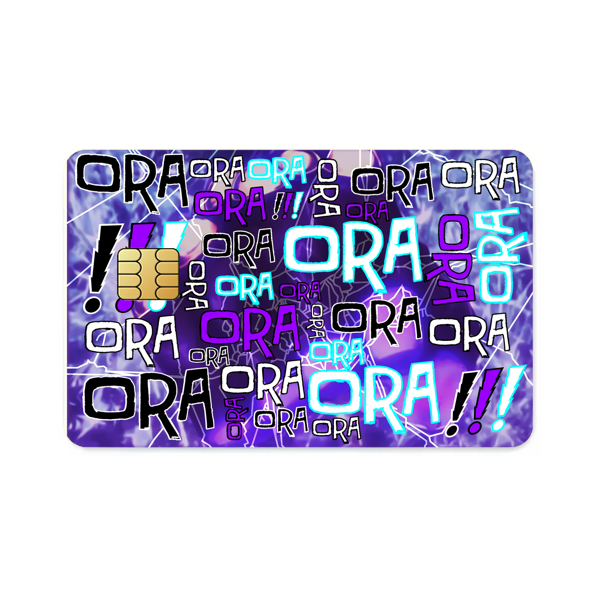 Jojo's Bizarre Adventure Credit Card Skins (4-in-1 Pack)
