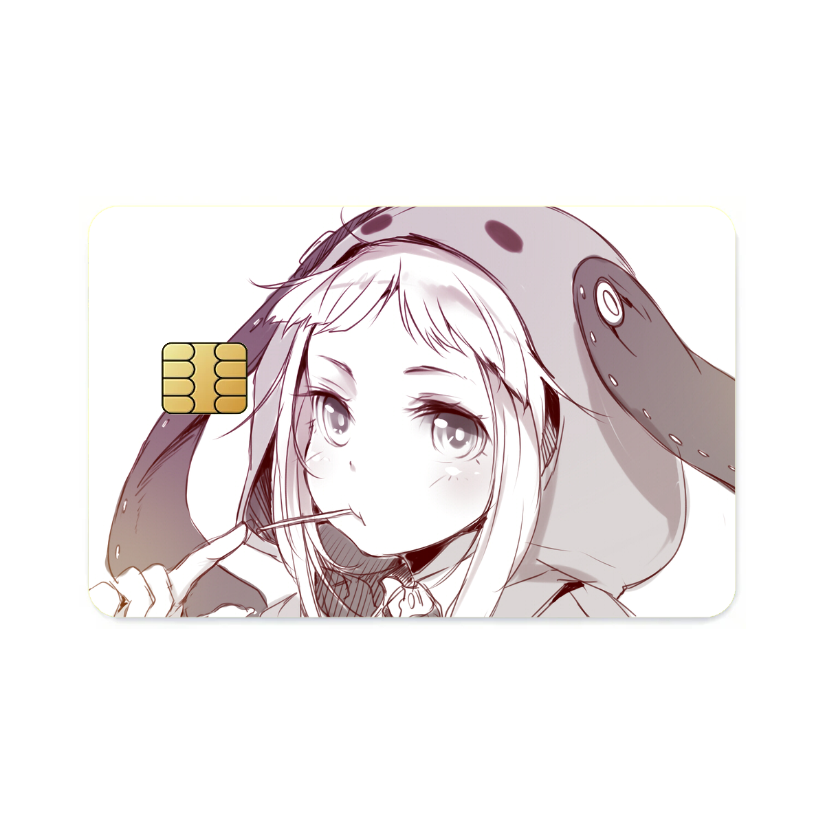 Kakegurui Runa Yomozuki Credit Card Skins (4-in-1 Pack)