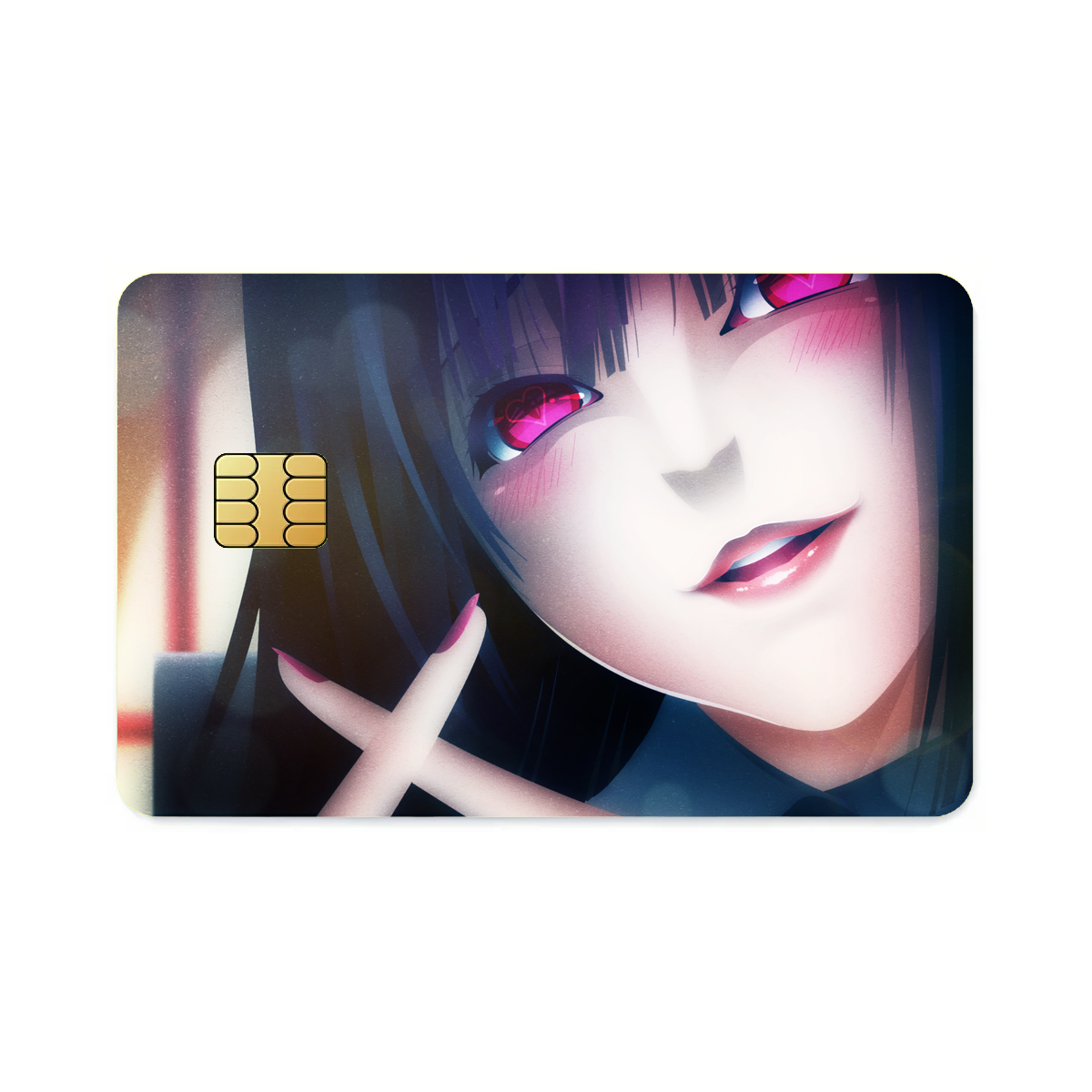 Kakegurui Yumeko Jabami Credit Card Skins (4-in-1 Pack)