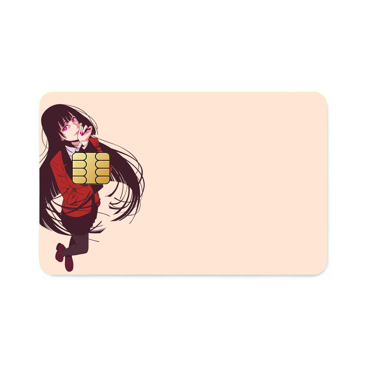 Kakegurui Yumeko Jabami Credit Card Skins (4-in-1 Pack)