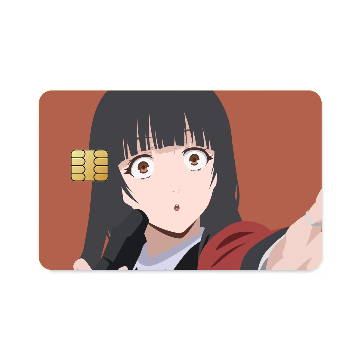 Kakegurui Yumeko Jabami Credit Card Skins (4-in-1 Pack)