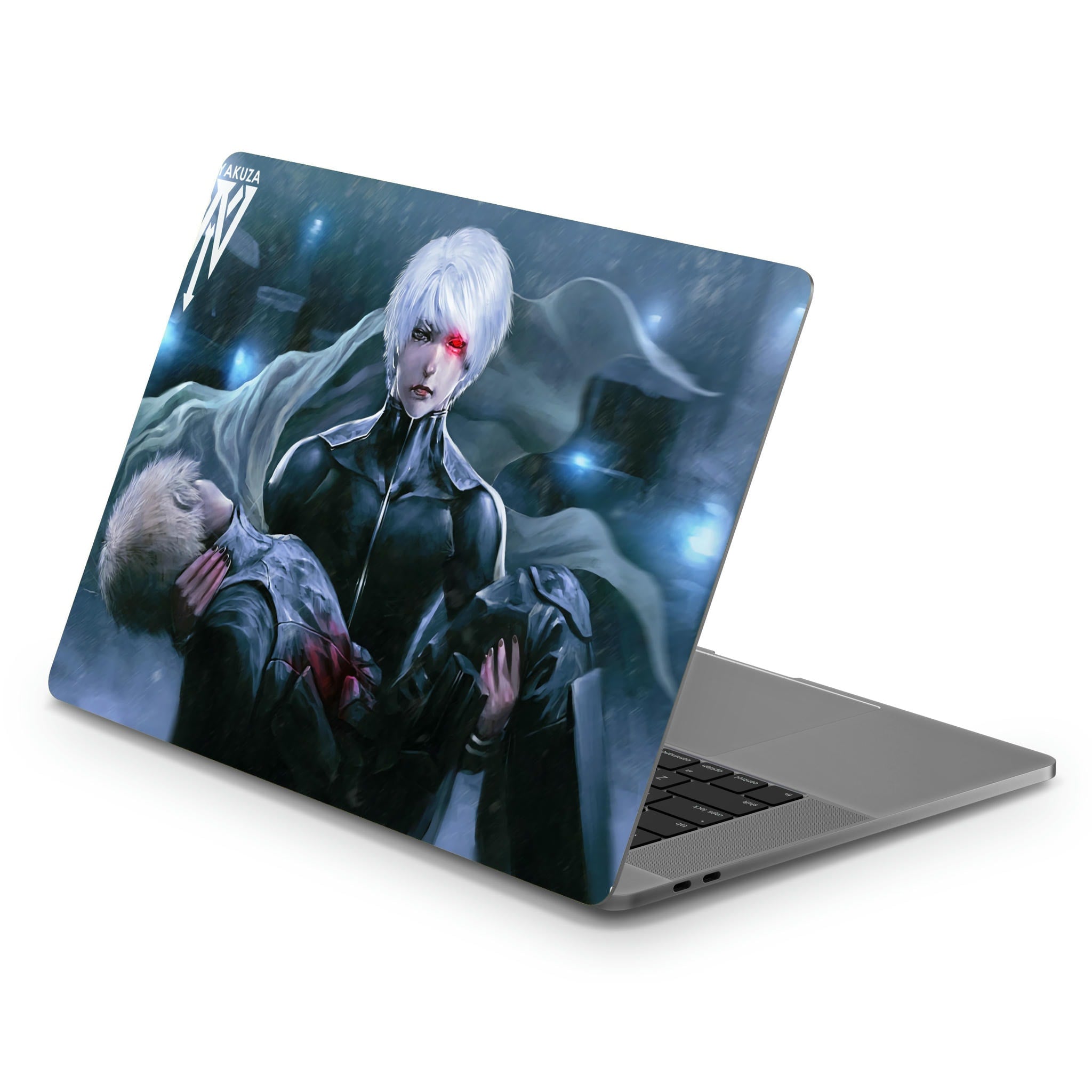 Kaneki and Hide Macbook Skin
