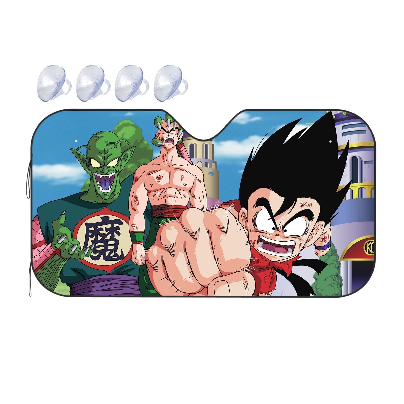 King Piccolo Car Sunshade