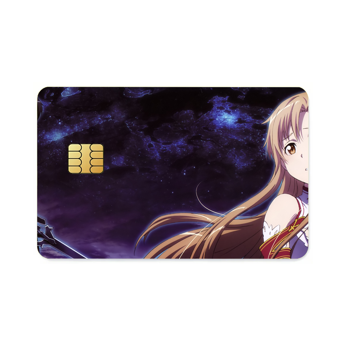 Kirito and Asuna Credit Card Skins (4-in-1 Pack)