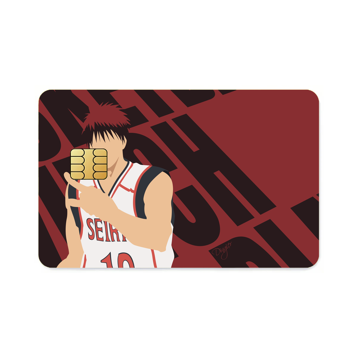 Kuroko's Basketball Taiga Kagami Credit Card Skins (4-in-1 Pack)