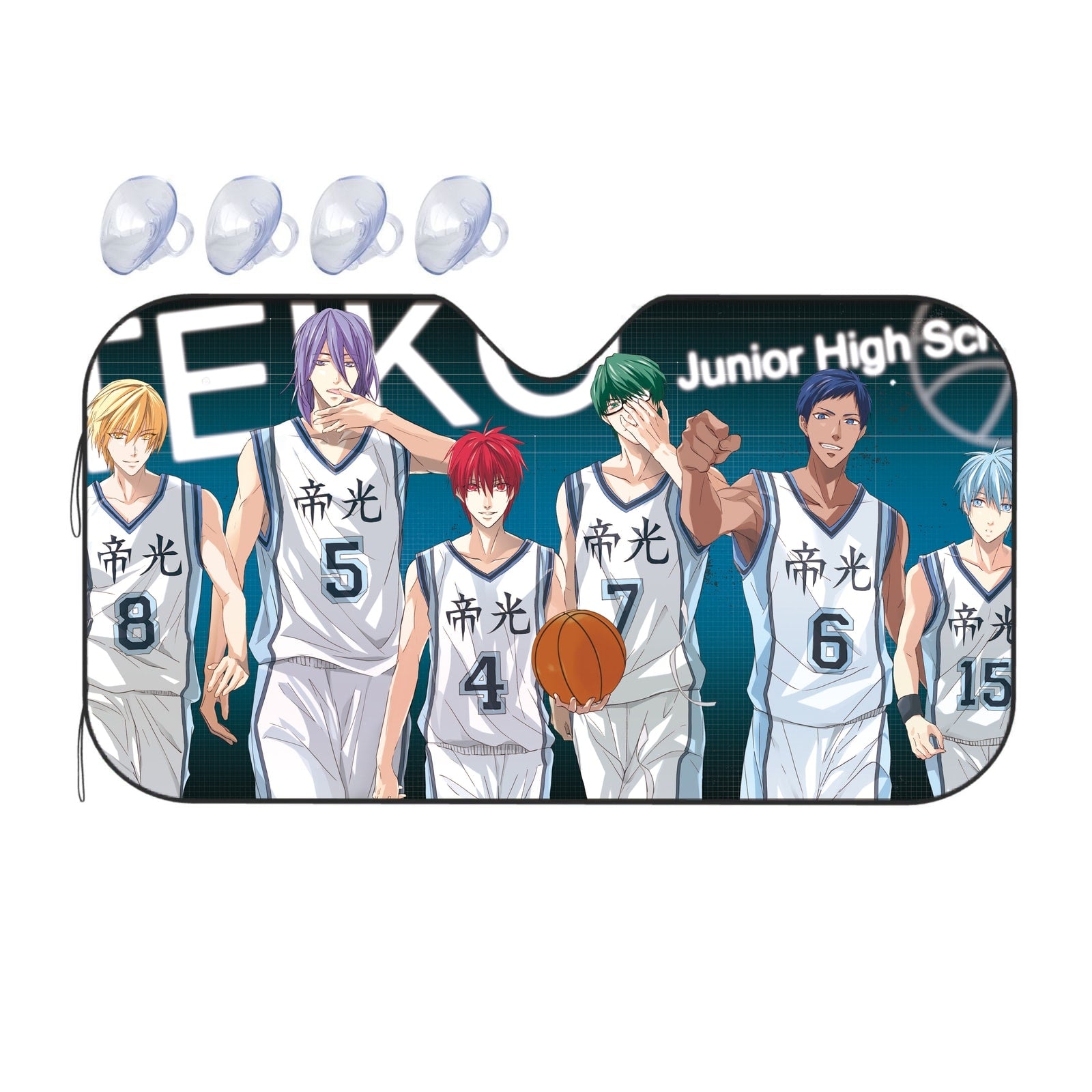 Kuroko's Basketball Tetsuya Kuroko, Daiki Aomine, Atsushi Murasakibara