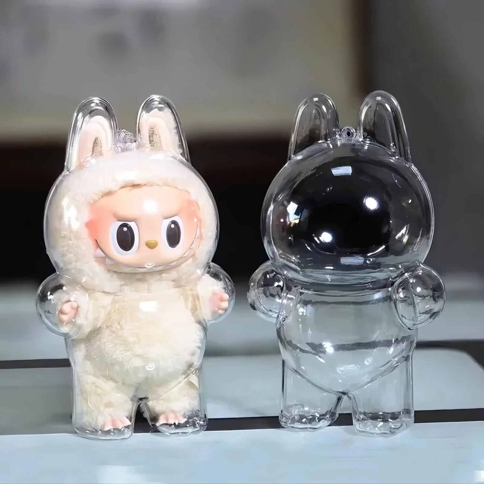 Labubu Protective Transparent Case for Macaron Series