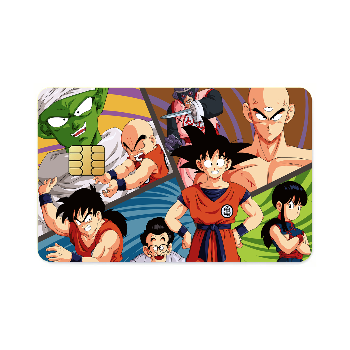 Last Tournament Dragon Ball Credit Card Skins (4-in-1 Pack)