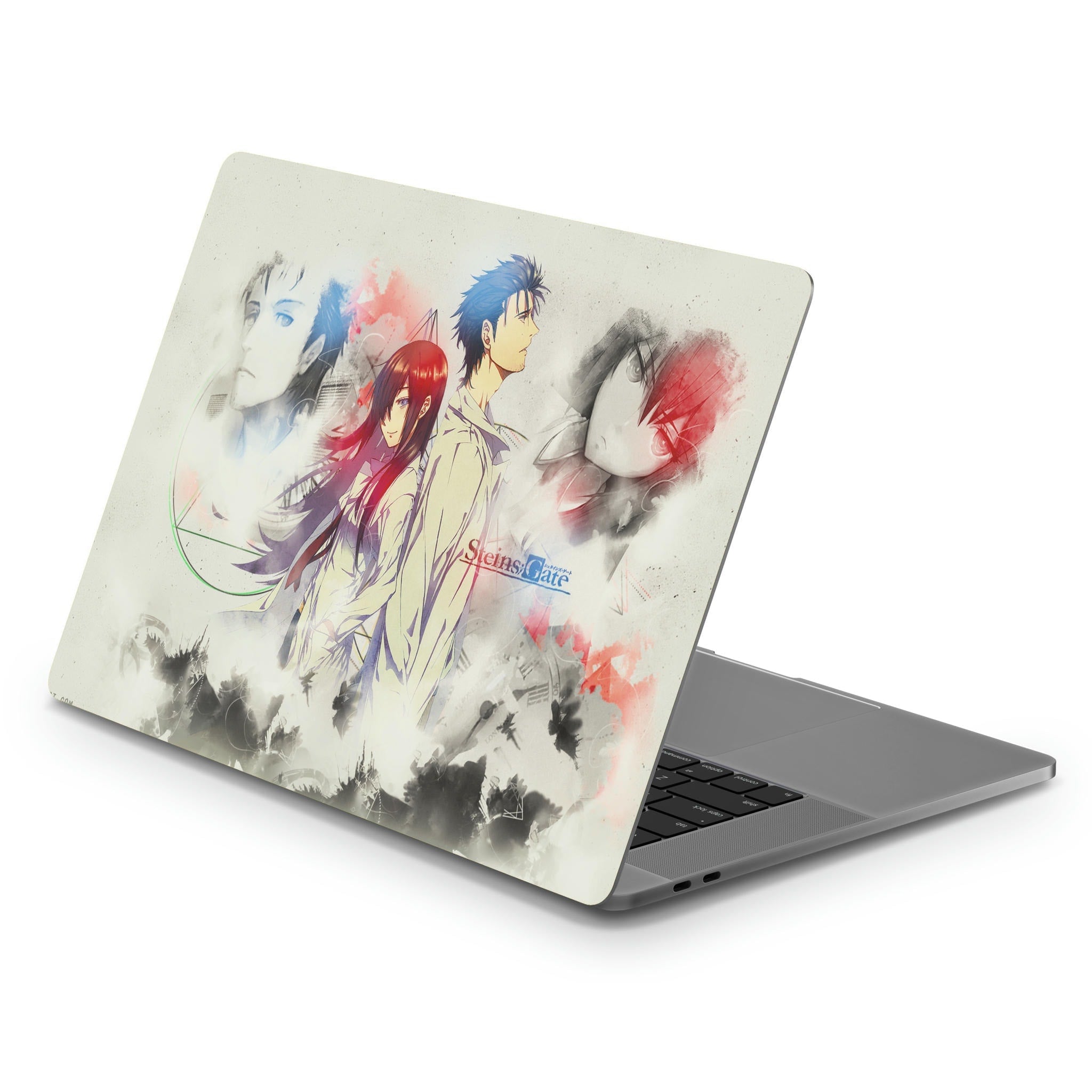 Makise Kurisu & Rintarou Kyouma Macbook Skin