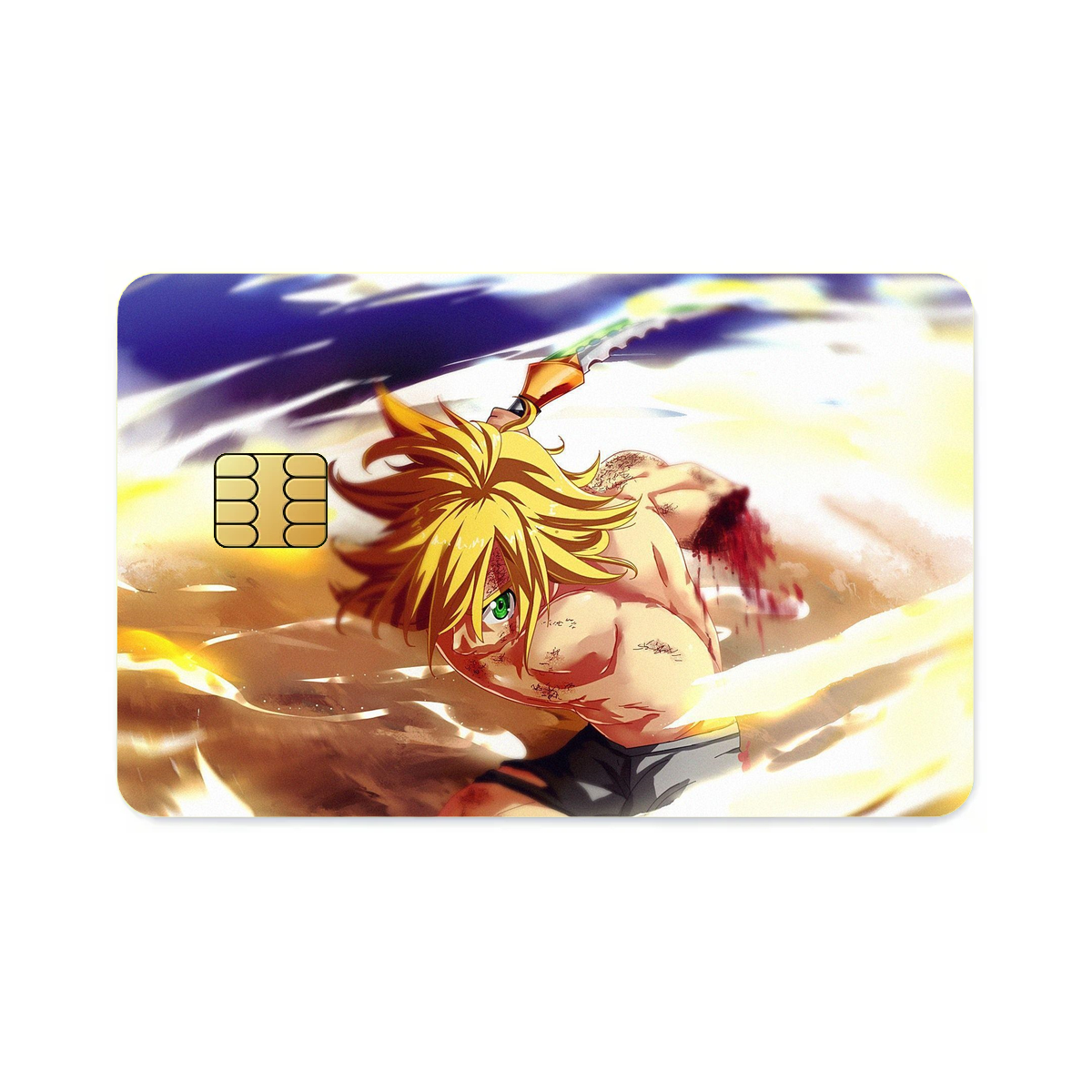 Meliodas Revenge Counter Full Power Credit Card Skins (4-in-1 Pack)