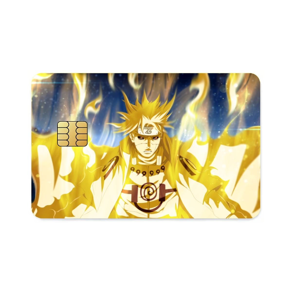 Minato Namikaze edo tensei Credit Card Skins (4-in-1 Pack)
