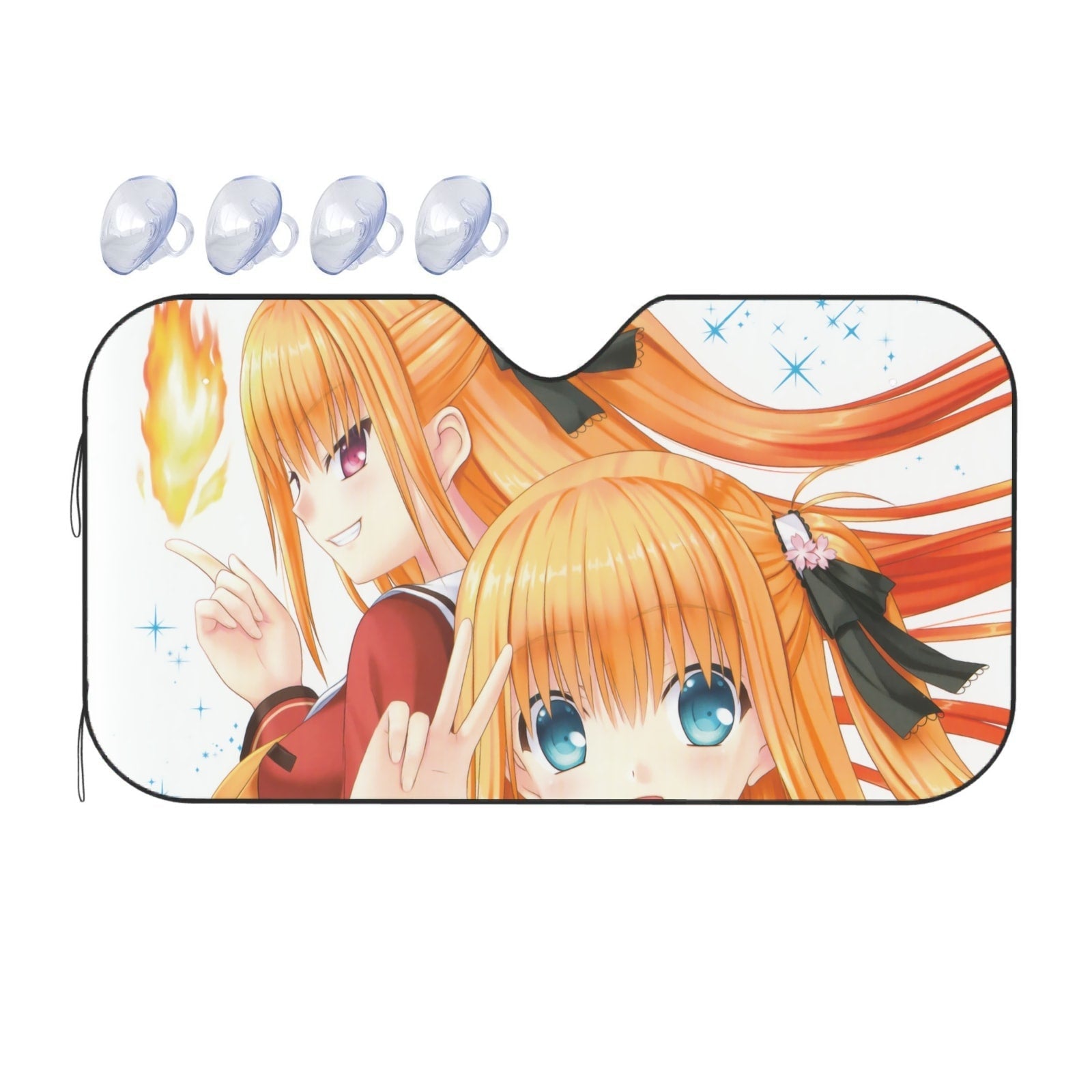 Misa & Yusa Car Sunshade