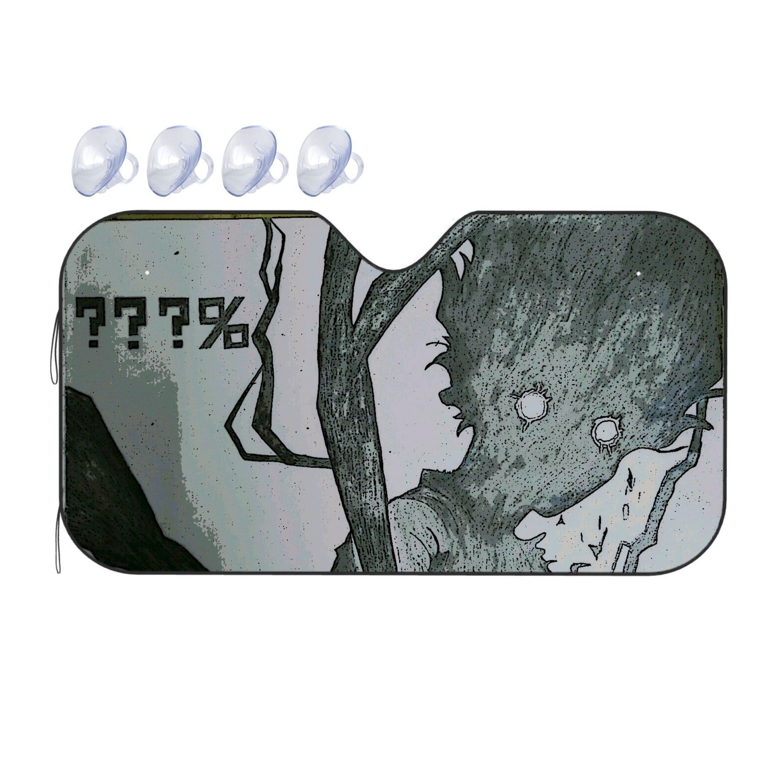 Mob Psycho 100 Car Sunshade