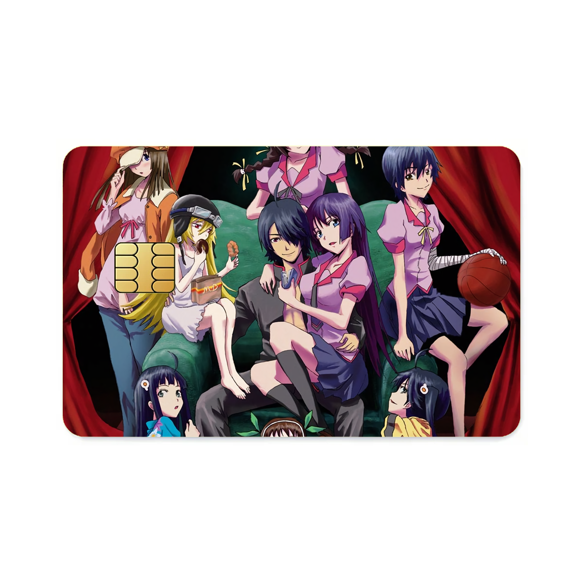Monogatari (Series) Credit Card Skins (4-in-1 Pack)