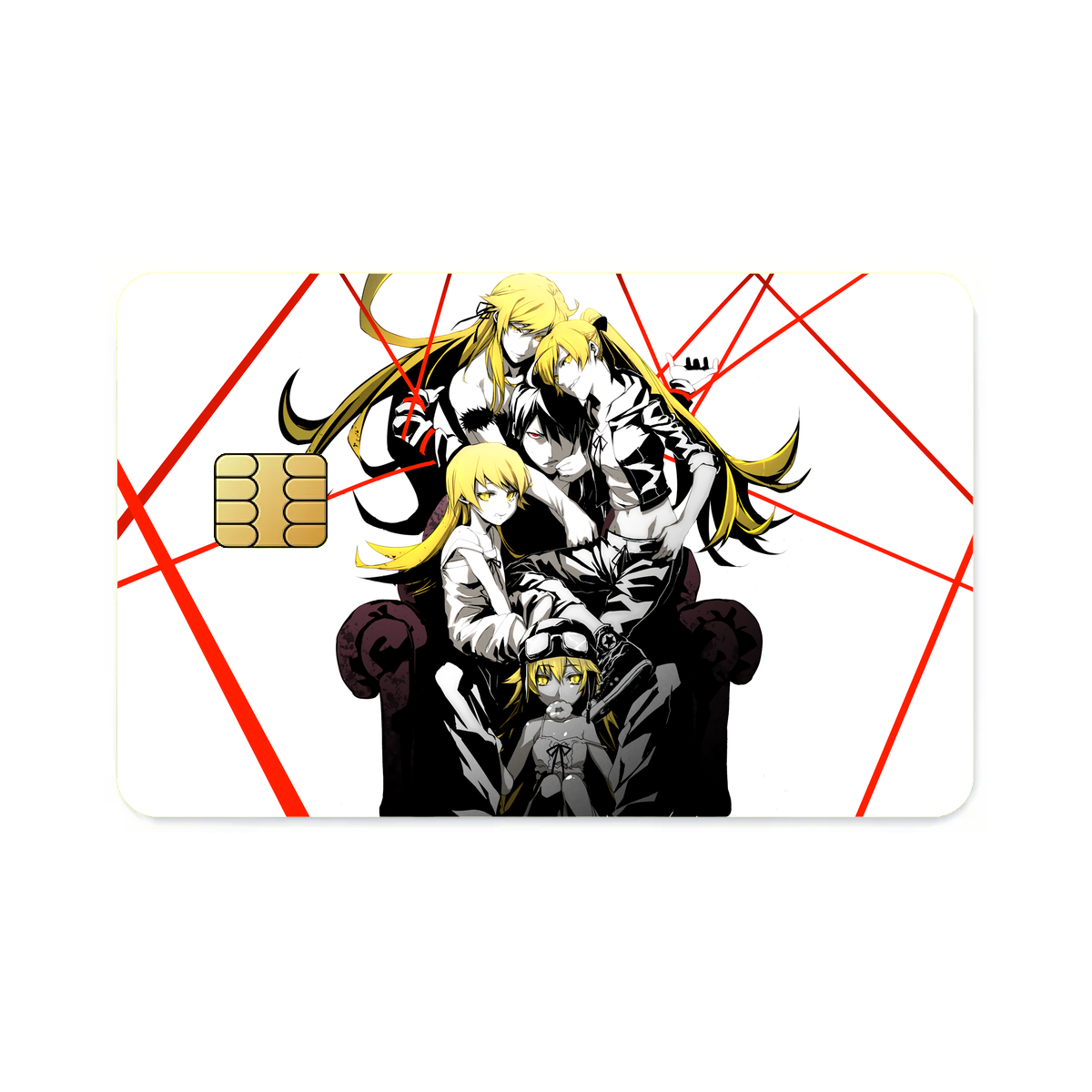 Monogatari (Series) Credit Card Skins (4-in-1 Pack)