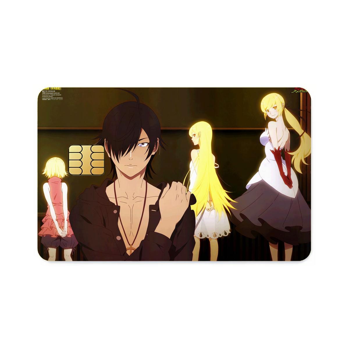 Monogatari (Series) Credit Card Skins (4-in-1 Pack)