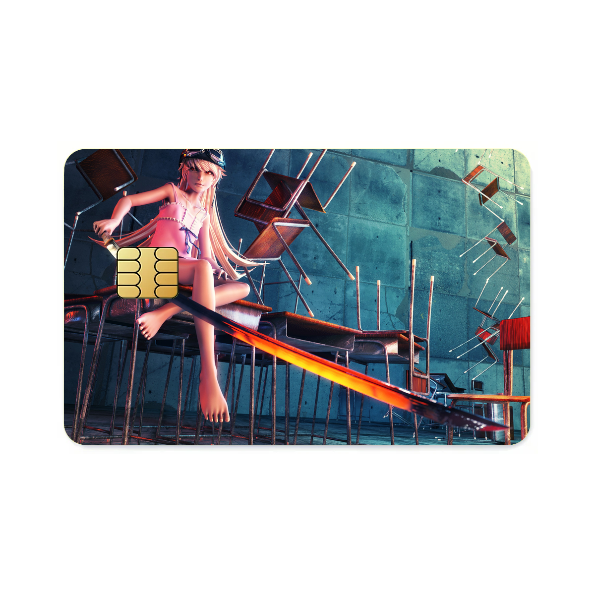 Monogatari (Series) Credit Card Skins (4-in-1 Pack)