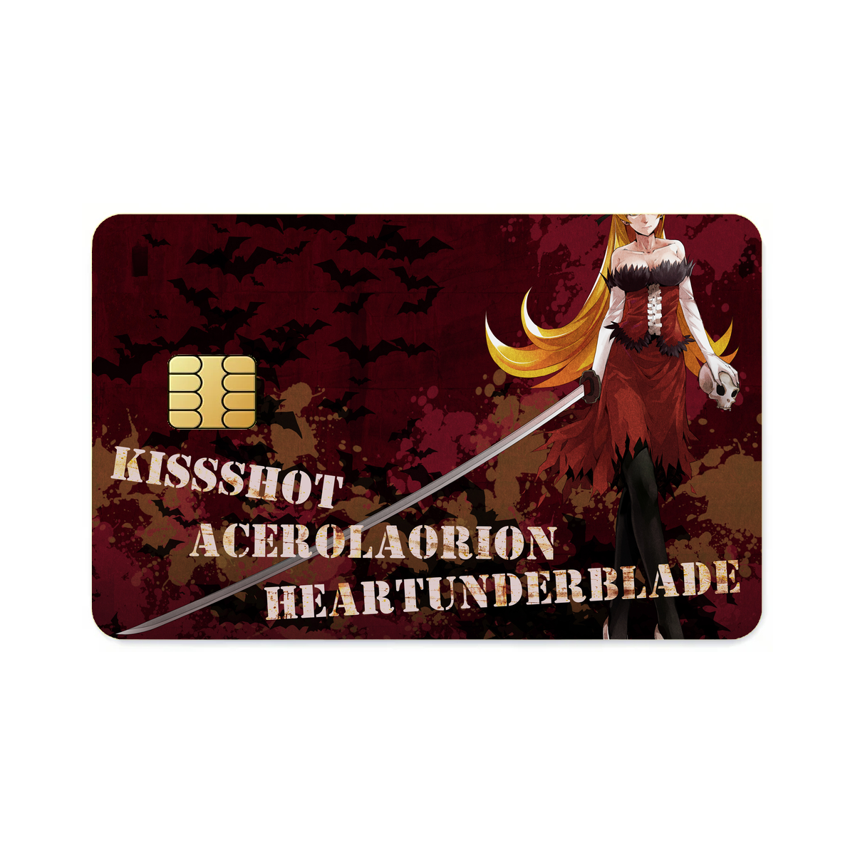 Monogatari (Series) Credit Card Skins (4-in-1 Pack)