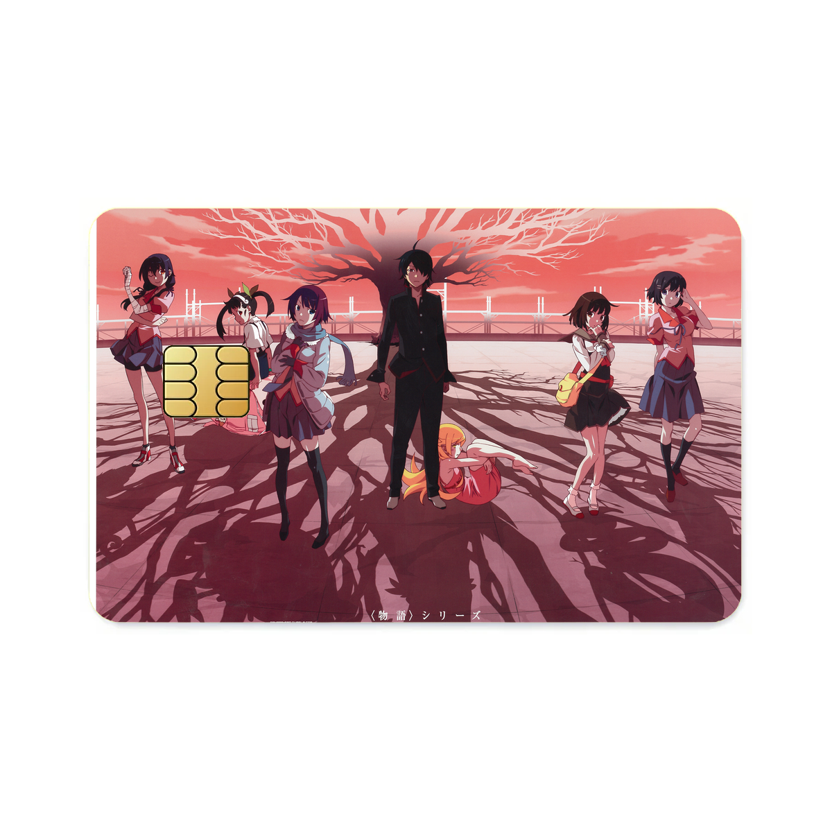 Monogatari (Series) Credit Card Skins (4-in-1 Pack)