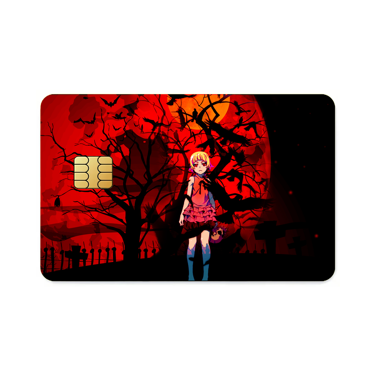Monogatari (Series) Credit Card Skins (4-in-1 Pack)
