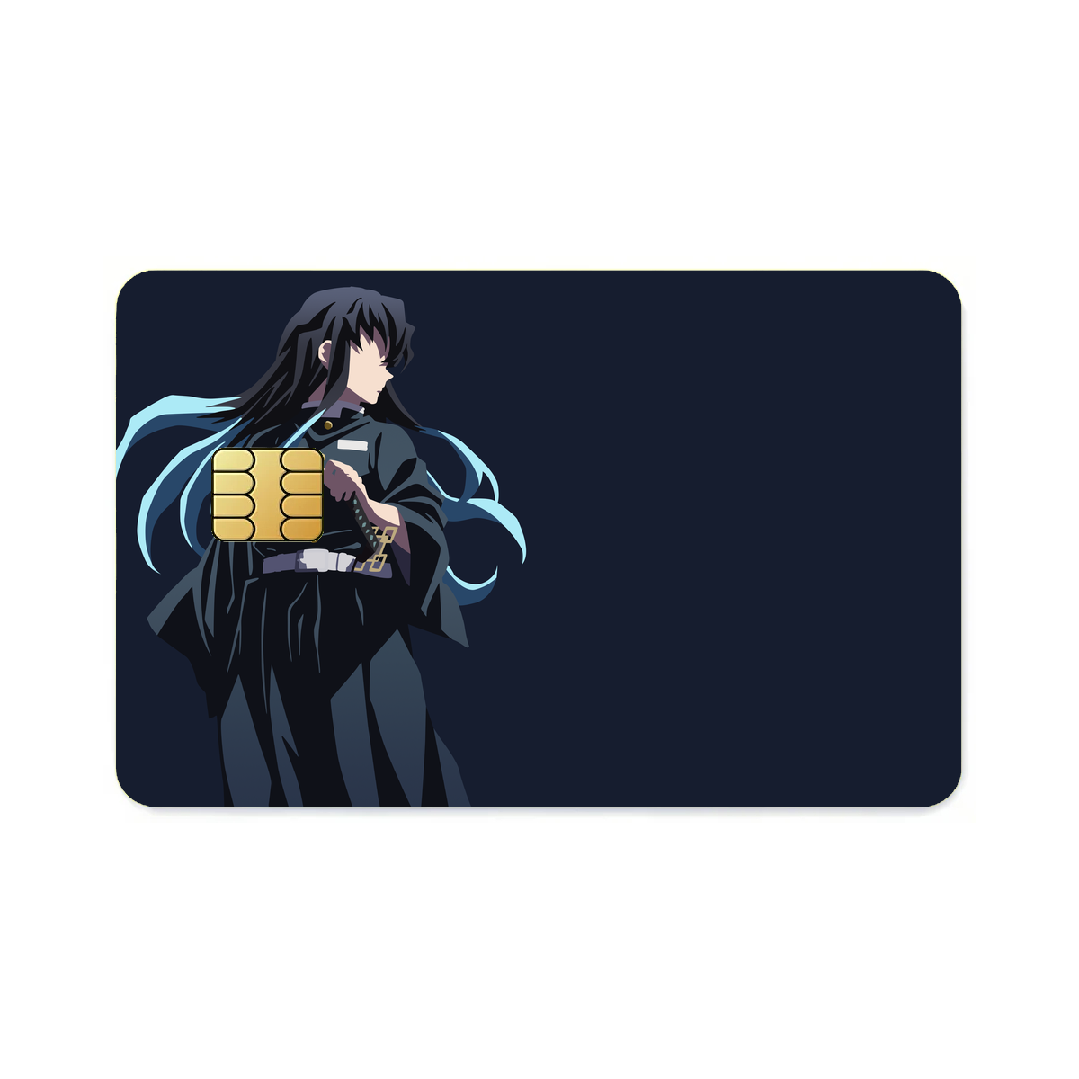 Muichiro Tokito Credit Card Skins (4-in-1 Pack)