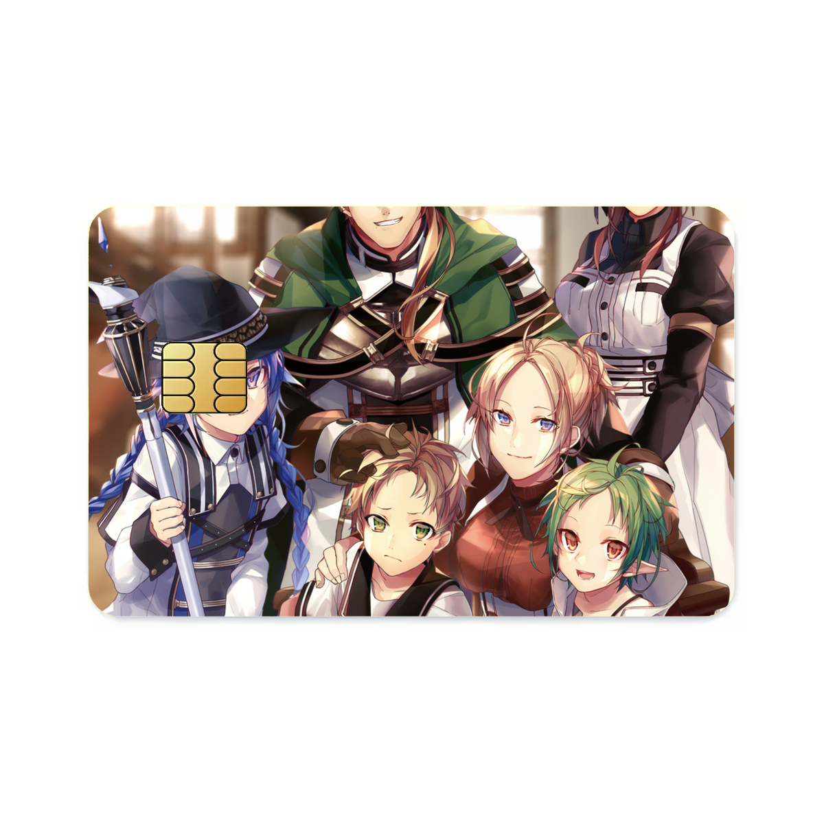Mushoku Tensei: Jobless Reincarnation Credit Card Skins (4-in-1 Pack)