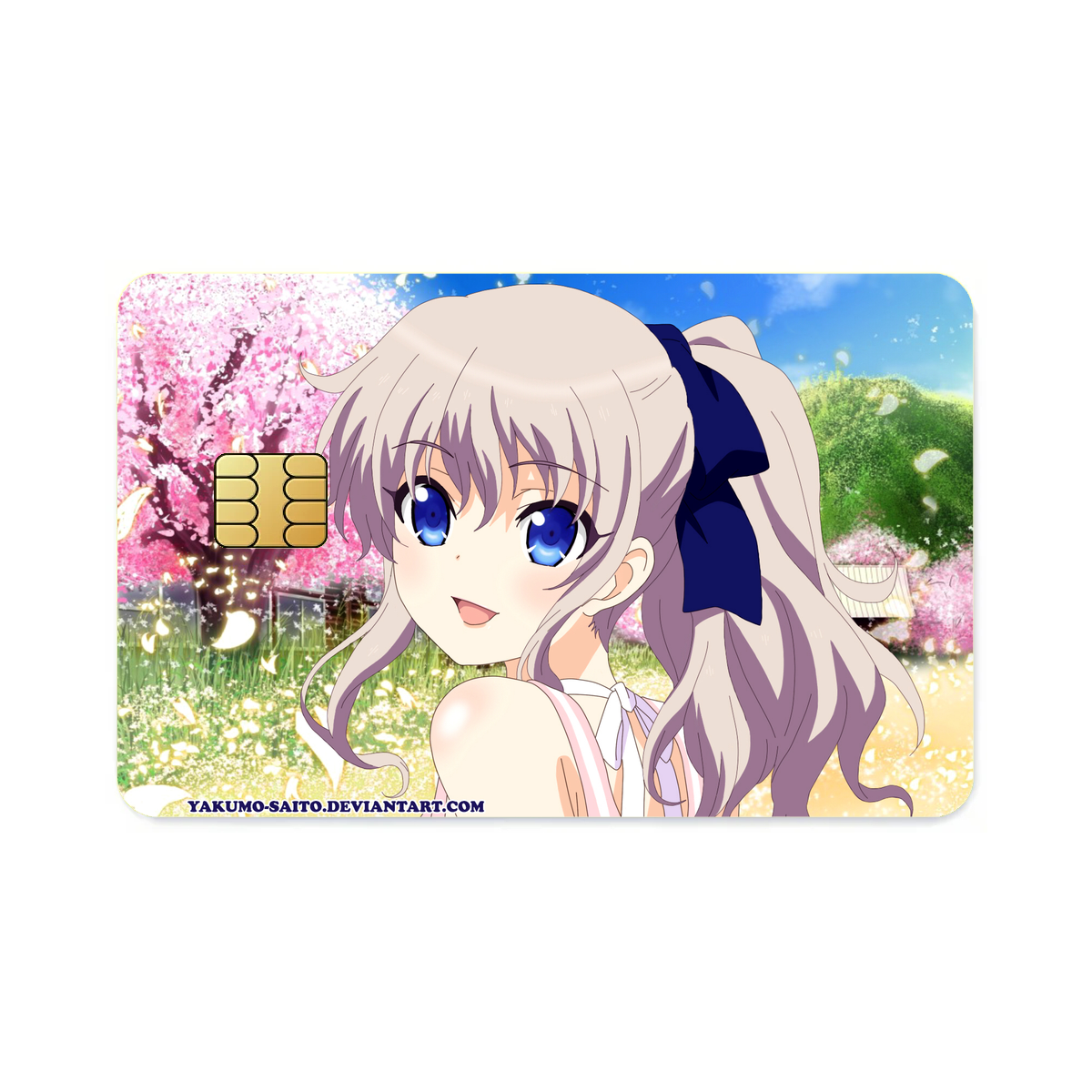 Nao Tomori Face Credit Card Skins (4-in-1 Pack)