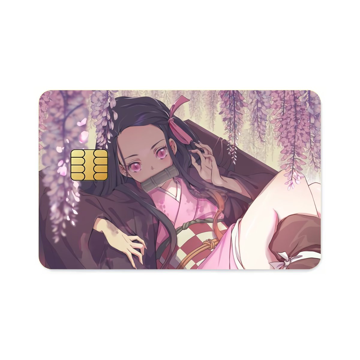Nezuko Kamado Credit Card Skins (4-in-1 Pack)