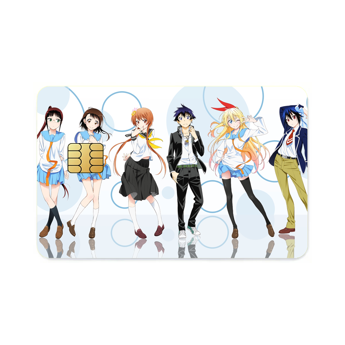 Nisekoi Chitoge Kirisaki, Kosaki Onodera, Seishirou Tsugumi, Marika Ta