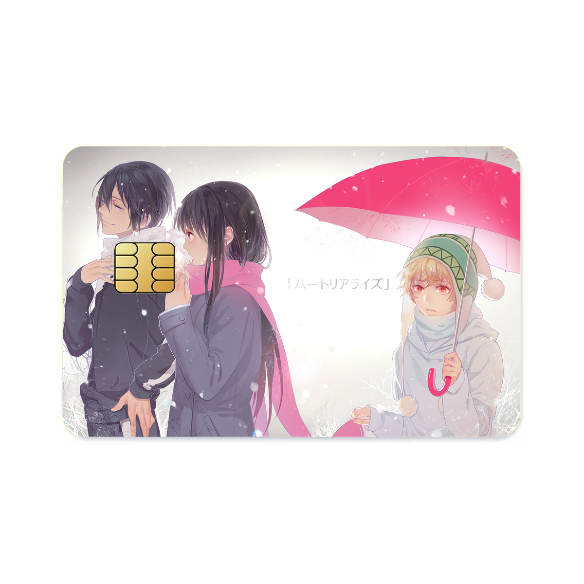 Noragami Yato, Yukine, Hiyori Iki, Noragami Credit Card Skins (4-in-1