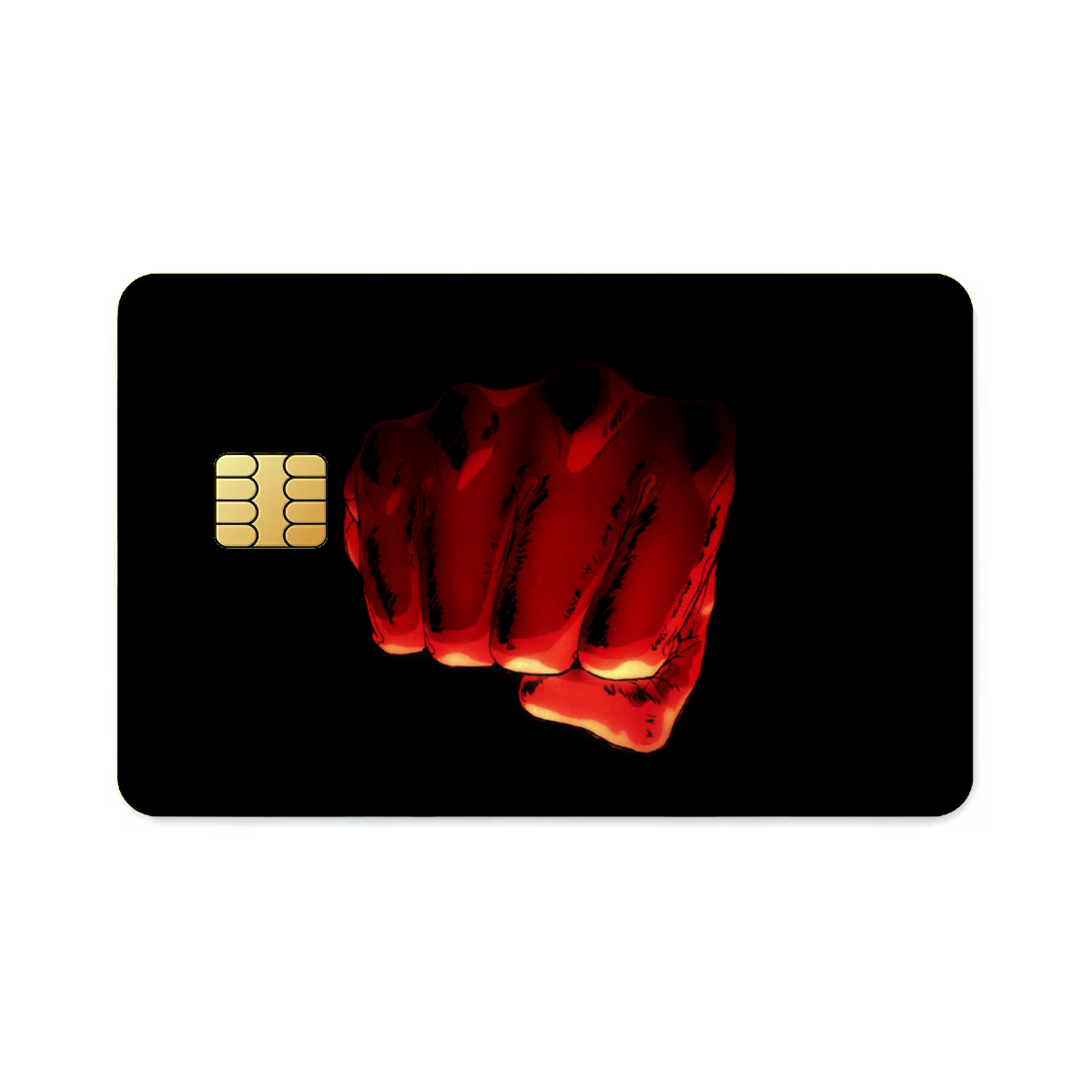 One Punch Man Saitama Credit Card Skins (4-in-1 Pack)