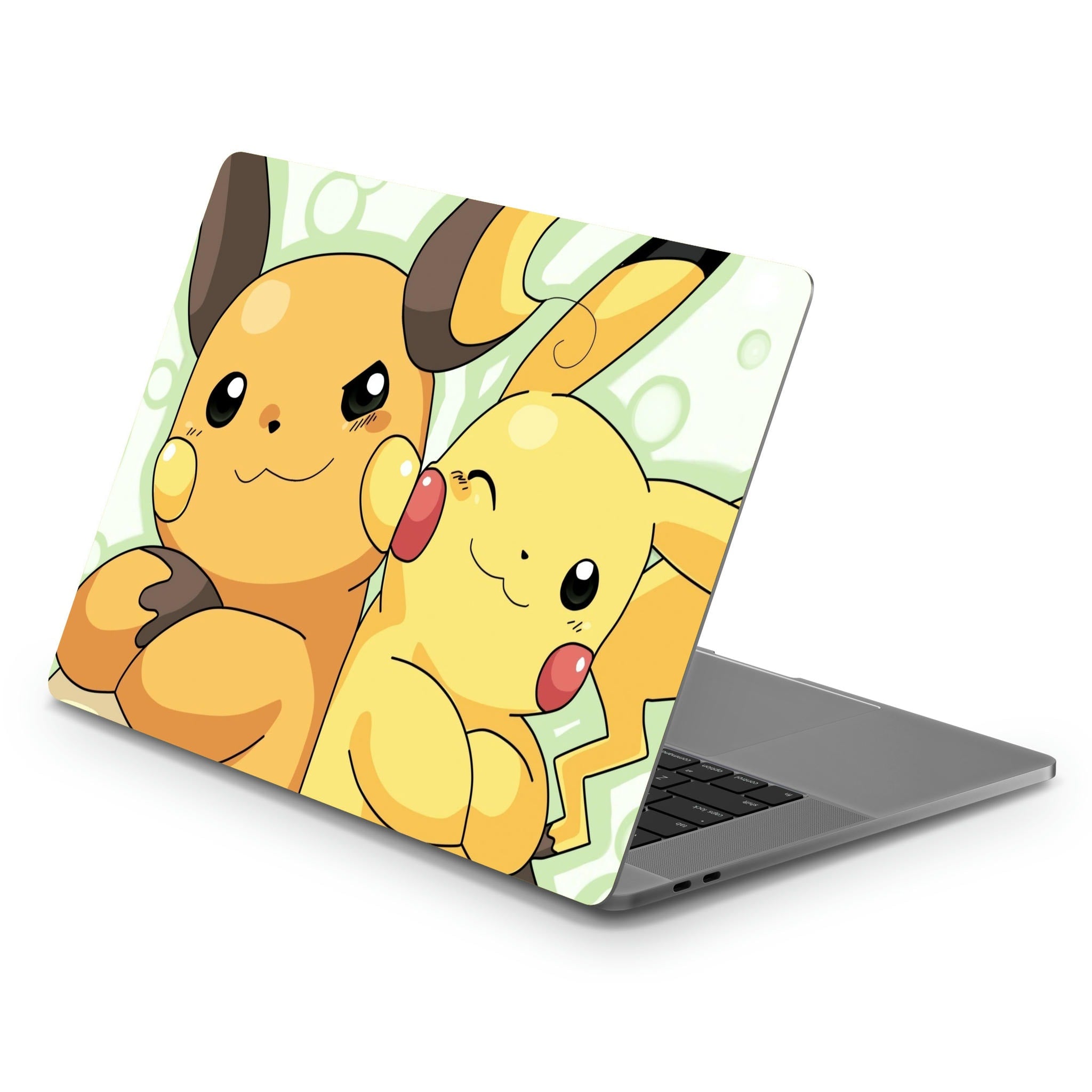 Pikachu and Raichu Macbook Skin