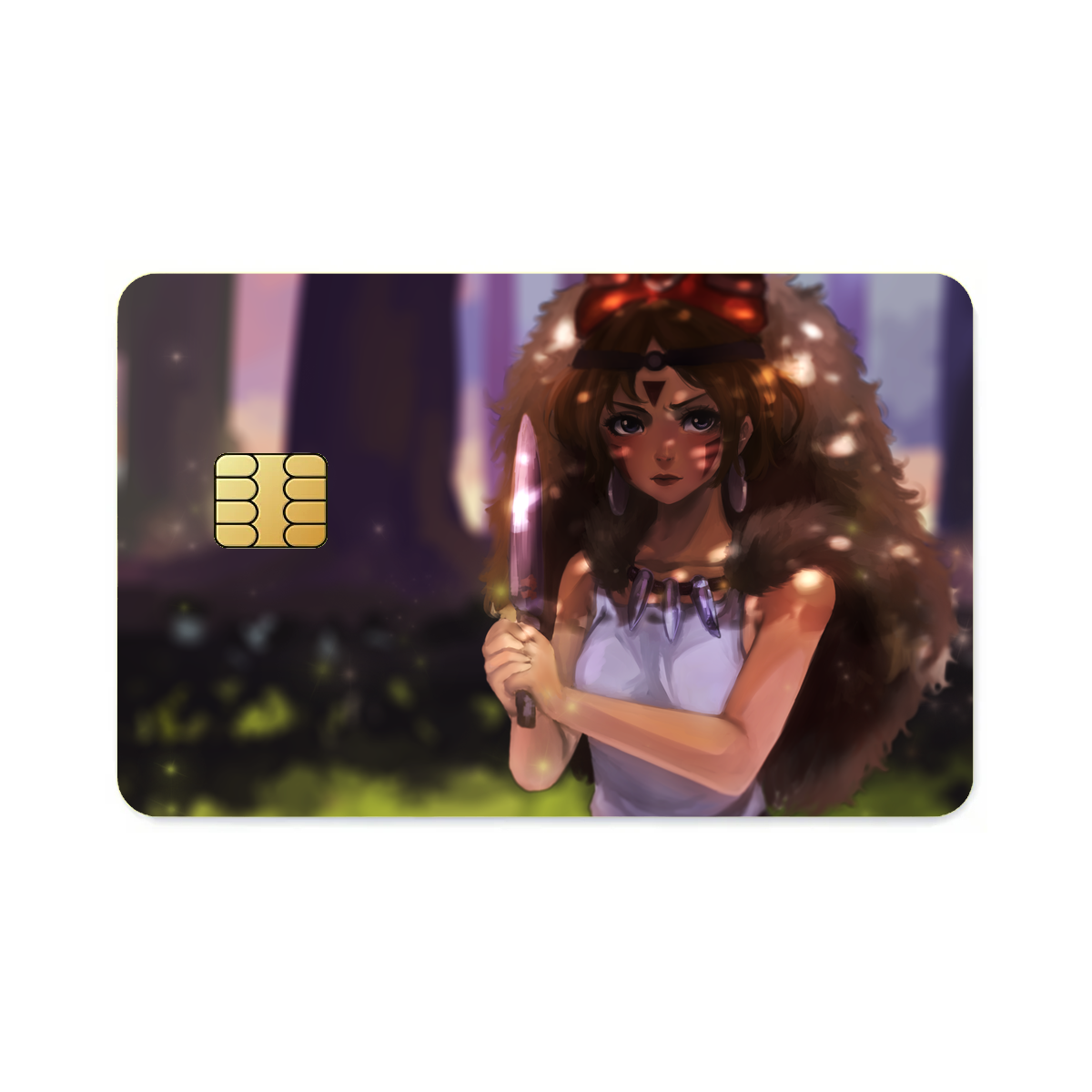 Princess Mononoke Credit Card Skins (4-in-1 Pack)